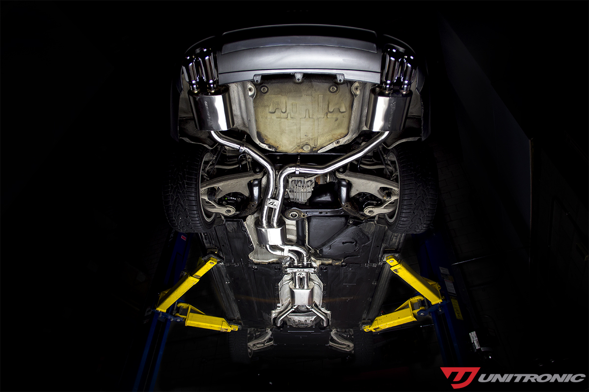 Cat-Back Exhaust System for B8/B8.5 S4 by Unitronic
