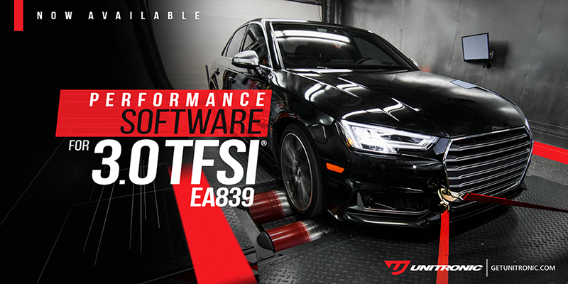 Unitronic Performance Software for 3.0TFSI EA839 engines - Now Available