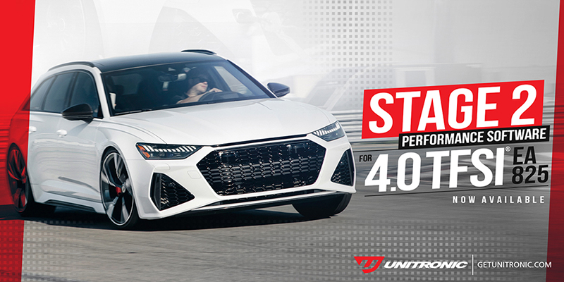 Unitronic Stage 2 Performance Software for C8 RS 6 and RS 7 4.0TFSI ...