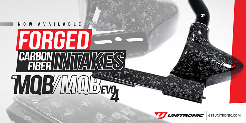 Unitronic Forged Carbon Fiber Intakes for MQB / MQB EVO4 Vehicles - Now ...