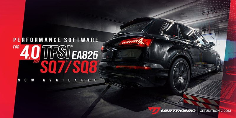 Unitronic Performance Software for SQ7 and SQ8 (4M) 4.0TFSI EA825 - NOW AVAILABLE