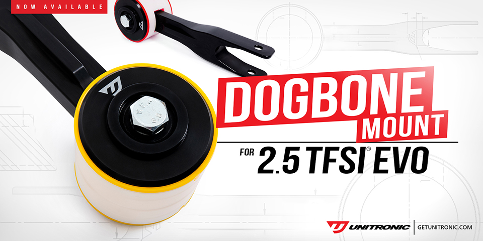 NOW AVAILABLE - Unitronic Dogbone Mount Upgrade for RS 3 and TT RS | VW ...