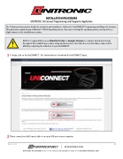UniConnect installation procedure